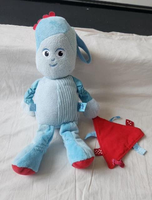 2015 DHX IN The Night Garden Igglepiggle Soft Plush Baby Toy Rattle £12 ...