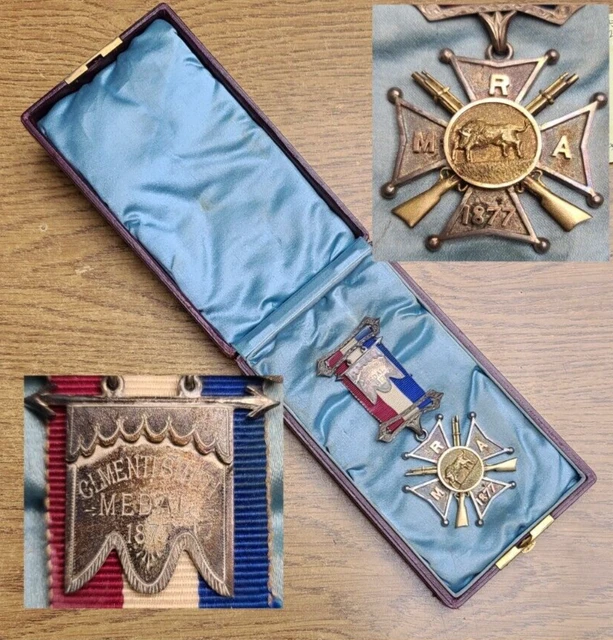 CLEMENTI SMITH MEDAL 1877 Manitoba Rifle Association Shooting Award ...