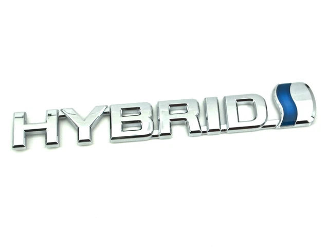 GENUINE OEM TOYOTA Rav4 Hybrid Rear Badge Emblem Logo Nameplate Mark ...