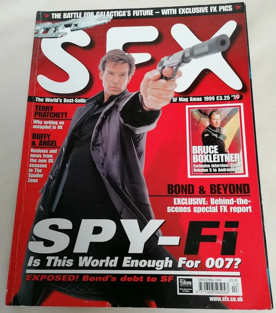 MAGAZINE - SFX Magazine Issue #59 Xmas 1999 James Bond Cover Buffy ...