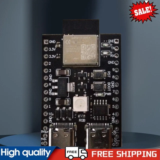 ESP32/ ESP32-S3/ESP32-C3 DEVELOPMENT Board Dual Type-C (ESP32-C3) ~G £7.08 - PicClick UK
