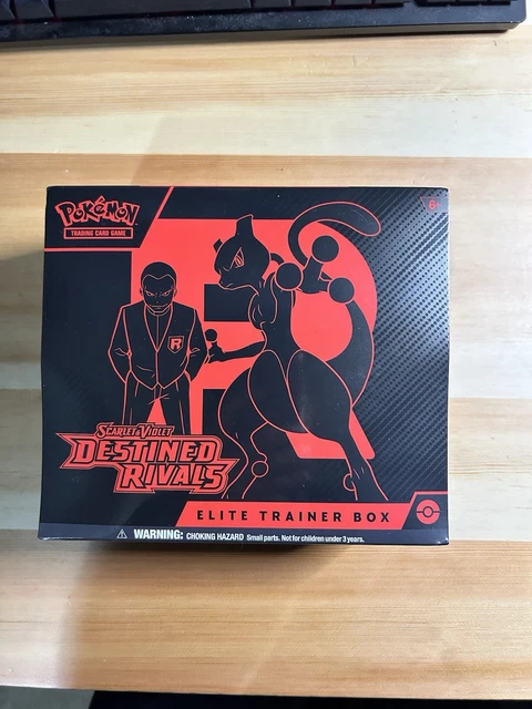 POKÉMON TCG: SCARLET & Violet-Destined Rivals ETB Elite Trainer Box ...