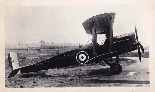 AIRPHOTOS WWI PHOTO BRITISH RFC DeHavilland DH-4 BIPLANE FIGHTER ...
