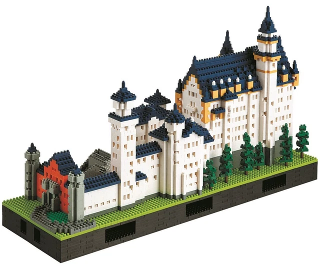 NANOBLOCK NEUSCHWANSTEIN CASTLE Deluxe Edition $281.96 - PicClick AU