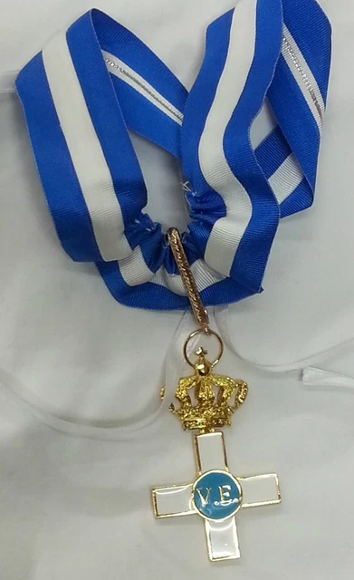 COLLARE COMMENDATORE ORDINE Dinastico Merito Dei Savoia Vittorio ...