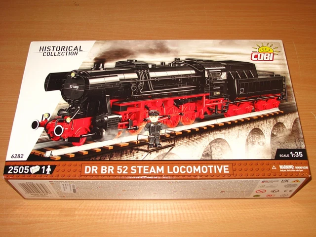 COBI 6282 - Dr Largeur 52 Vapeur Locomotive Avec 2505 Pièces En Neuf ...