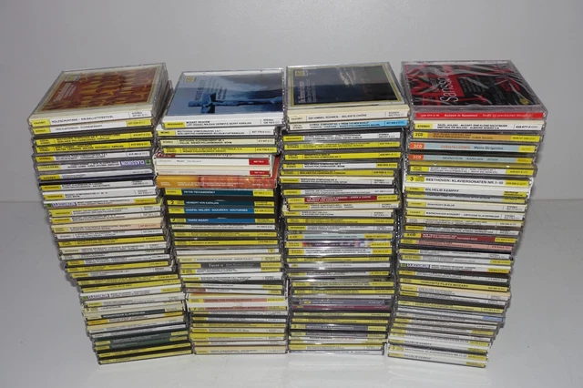 119 X DEUTSCHE Grammophon CDs . Collection Sammlung Klassik Classic ...