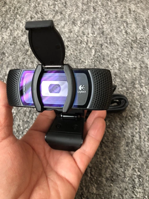 LOGITECH B910 CARL ZEISS TESSAR LENS V-U0021 720P HD USB WEBCAM 860 ...