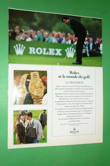 MONTRE ROLEX LE Golf British Open France-Trofeo Lancome D 'Origine ...