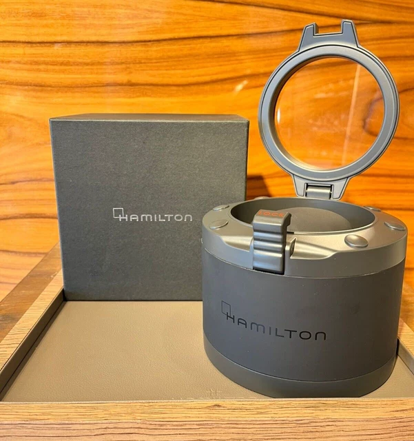 HAMILTON WATCH'S FROGMAN Display Case £100.00 - PicClick UK