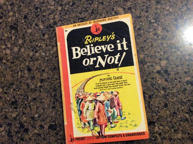 VINTAGE RIPLEY’S BELIEVE It Or Not 1945 P/B #96 £7.88 - PicClick UK