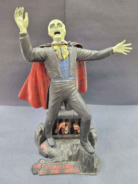 VINTAGE 1963 AURORA The Phantom of the Opera Monster Model Kit Built ...