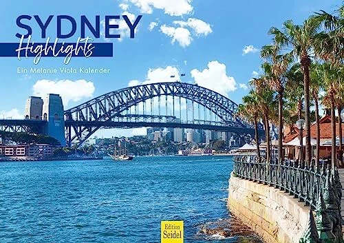 EDITION SEIDEL CALENDRIER mural Sydney 2024 - Format A3 - Europe ...