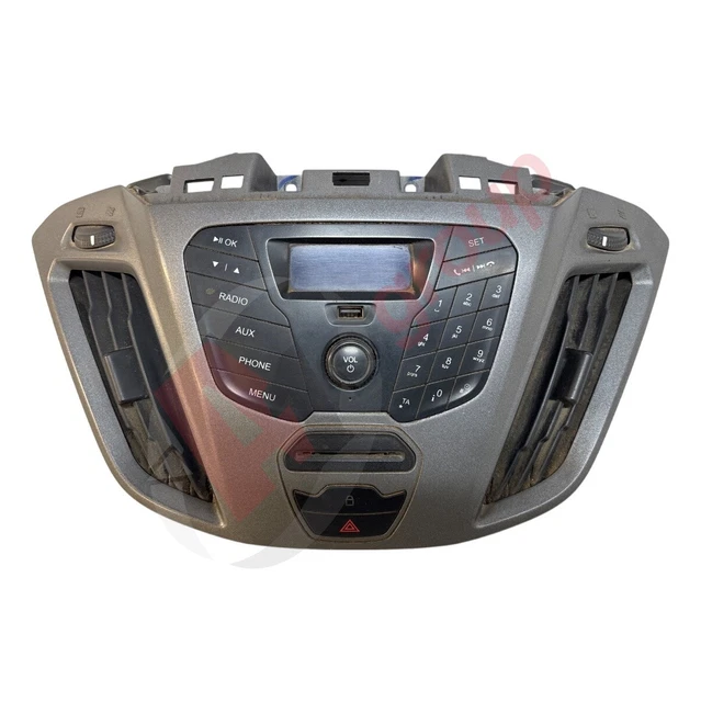 FORD TRANSIT CUSTOM 12-18 Radio Stereo Head Unit Control Panel Bk2T ...