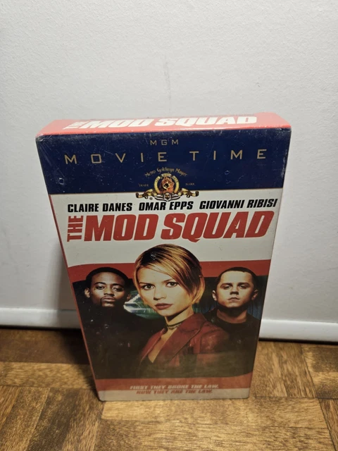 THE MOD SQUAD Vhs 1999(sealed) Omar Epps Giovanni Ribisi Claire Danes ...