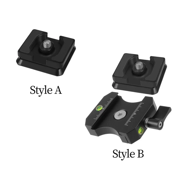 HEAVY DUTY QUICK Release Plate 1/4inch Thread with Two Data Fixing ...