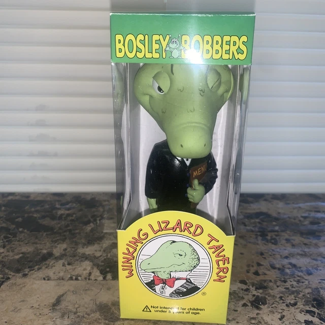 FIGURINE WINKING LIZARD Tavern Nodder BobbleHead Bosley Bobbers The ...