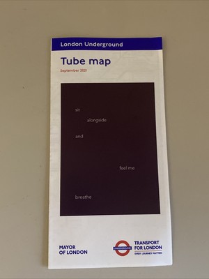 NEW! SEPTEMBER 2021 TFL TUBE MAP with Northern Line Extension London ...