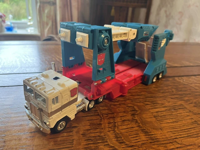 VINTAGE 1986 TRANSFORMERS Hasbro G1 Ultra Magnus Car Transporter Robot ...