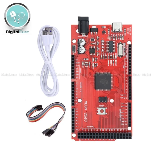 MEGA2560 R3 ATMEGA2560 16AU Arduino Compatible Board CH340G Type C ...