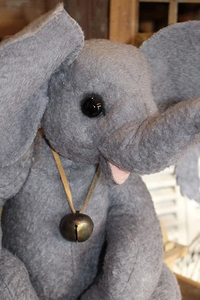 ORIGINAL SUNSHINE TEDDY Elefant eine Rarität mit Zertifikat von Heike ...