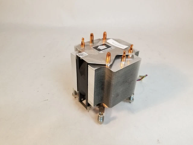 LOT OF 2 Dell Precision Tower 3620 4-Pin LGA 1151 CPU Fan with Heatsink ...