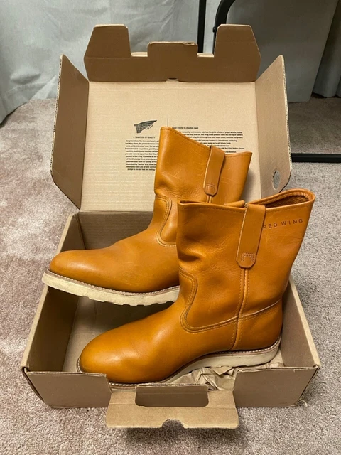 RED WING IRISH Setter Pecos 9866 9” Gold Russet Sequoia Boots £160.00 ...