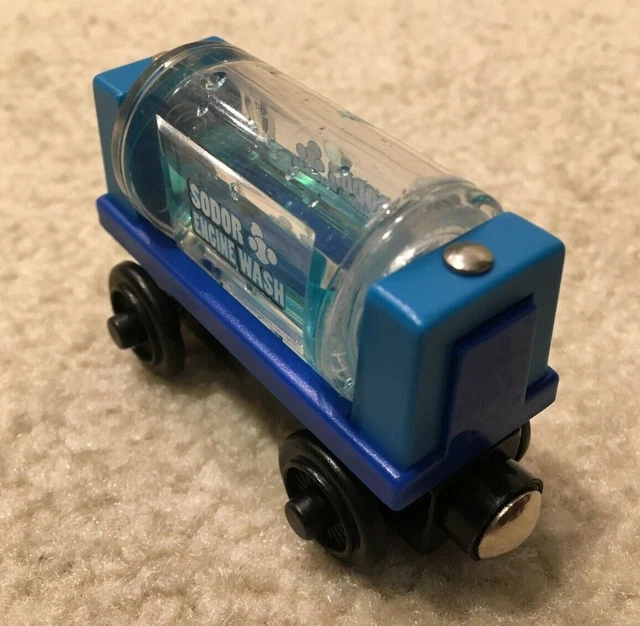 SODOR ENGINE WASH Tanker Toy Vehicle Figure Thomas Friends Wooden ...