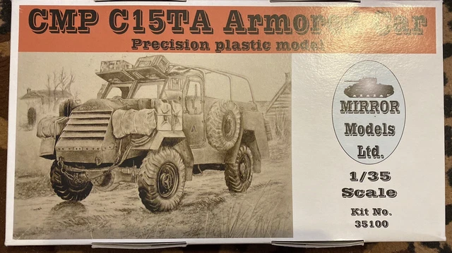 MIRROR MODELS 1/35 CMP C15TA Armoured Car No:35100 model kit New EUR 31 ...
