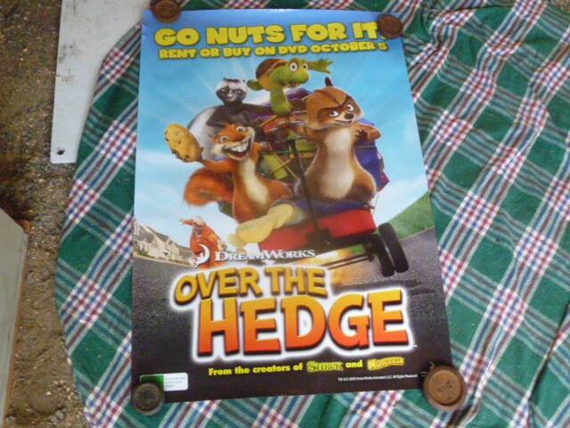 DREAMWORKS OVER THE Hedge 1 Sheet Movie Poster Aust $11.00 - PicClick AU