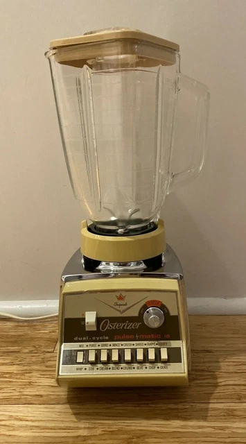 SWANKY VINTAGE OSTERIZER Imperial Pulse Matic Blender 16 Dual Cycle ...