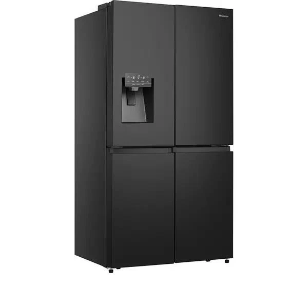 HISENSE RQ760N4SBFE AMERICAN-STYLE Smart Fridge Freezer - Black ...