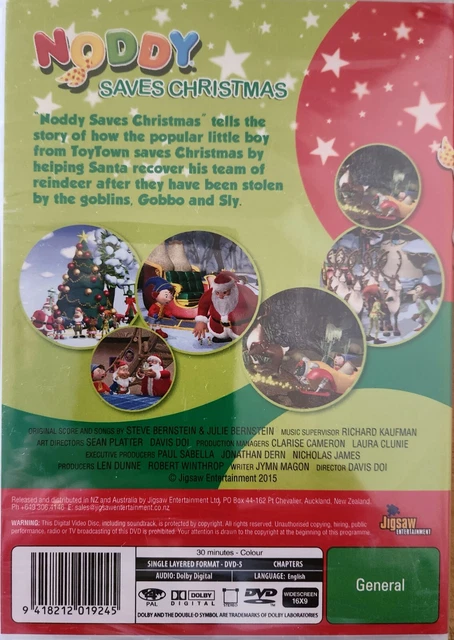 NODDY SAVES CHRISTMAS (DVD) Region 4 - New and Sealed $6.39 - PicClick AU