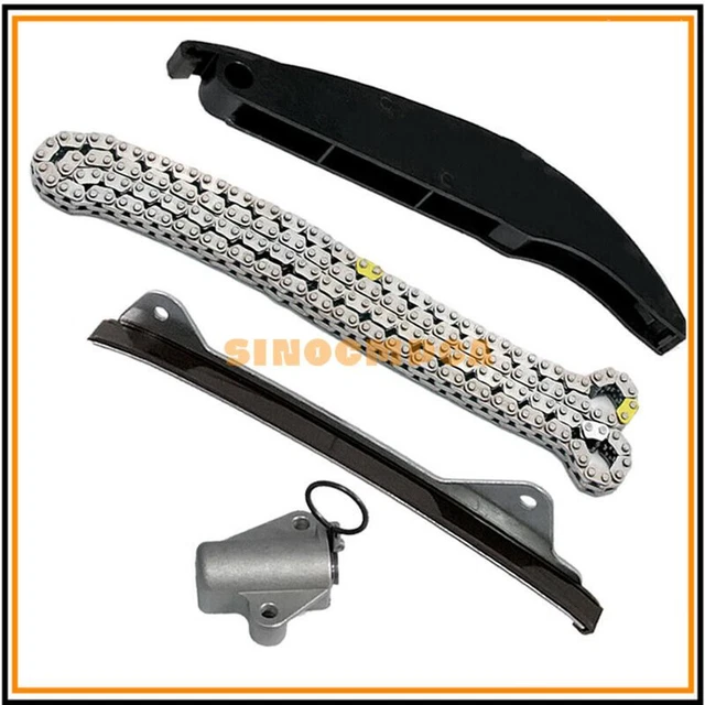 PAIR VVT 24350-2E011 24370-2E010 & Timing Chain Kit For Hyundai Kia ...