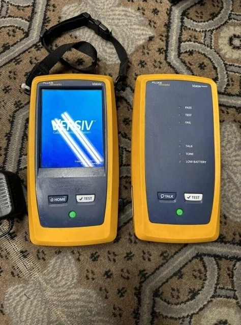 FLUKE NETWORKS DSX-5000 Versiv 2 Cat6 Cat6a LAN Cable Certifier Tester ...