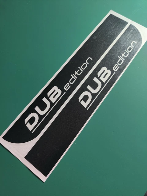 VW DUB LOGO Volkswagen Beetle/T4/T5/T6/Golf Decal Sticker Drift JDM 👑 £ ...