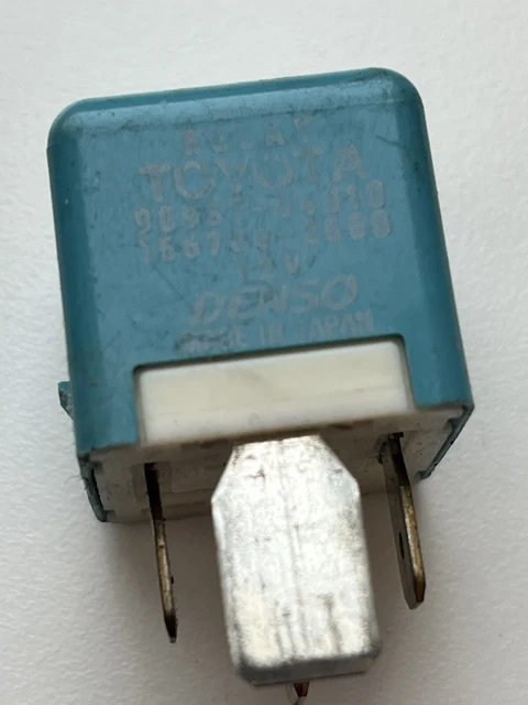 *GENUINE* TOYOTA DENSO 5 Blade 12V Relay Blue 90987-04010 / 156700-2560 ...