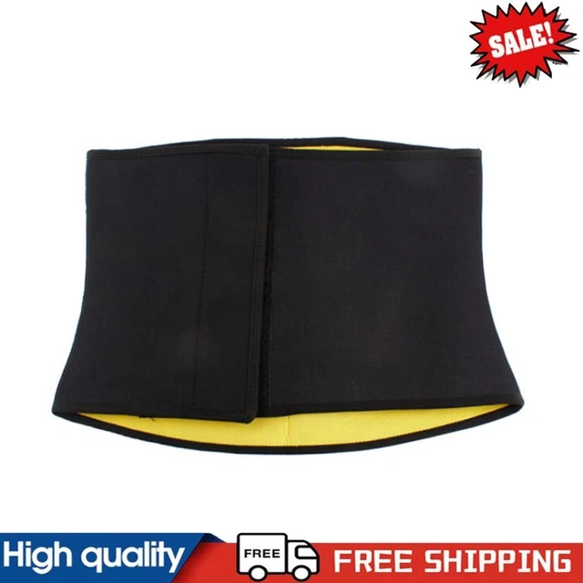 WAIST TRAINER NEOPRENE Body Shaper Adjustable Sweat Band for Women (S ...