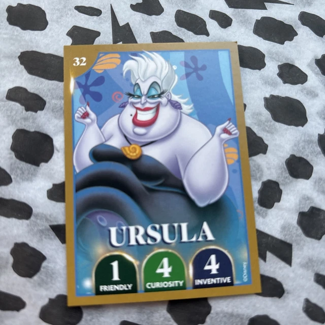 MORRISONS DISNEY CHRISTMAS Party 2025 Trading Cards – URSULA 32 £1.89 ...