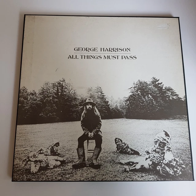GEORGE HARRISON - All Things Must Pass Vinyl 3 LP Box 1981 UK Press EX+ ...