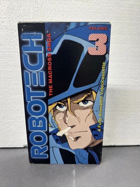 ROBOTECH THE MACROS Saga VHS Volume 3 & 2 Only £6.54 - PicClick UK
