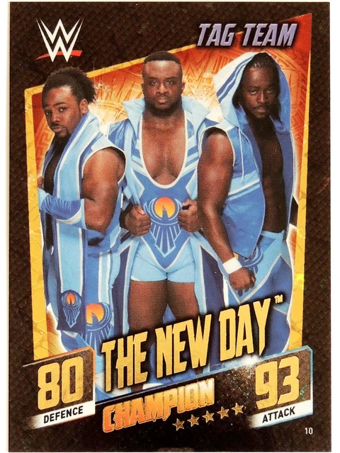 WWE NEW DAY Slam Attax Then Now Forever 2015 Champion Wrestling Card 10 Wwf £3.99 - PicClick UK