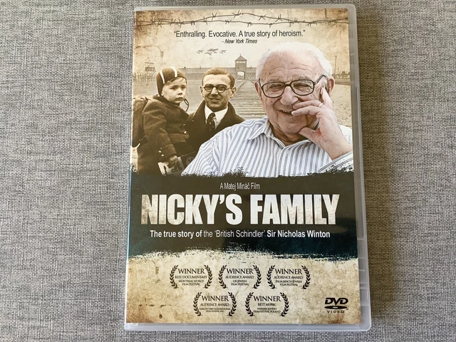 NICKY’S FAMILY ( Sir Nicholas Winton) UK Dvd In Very Good Condition £16 ...