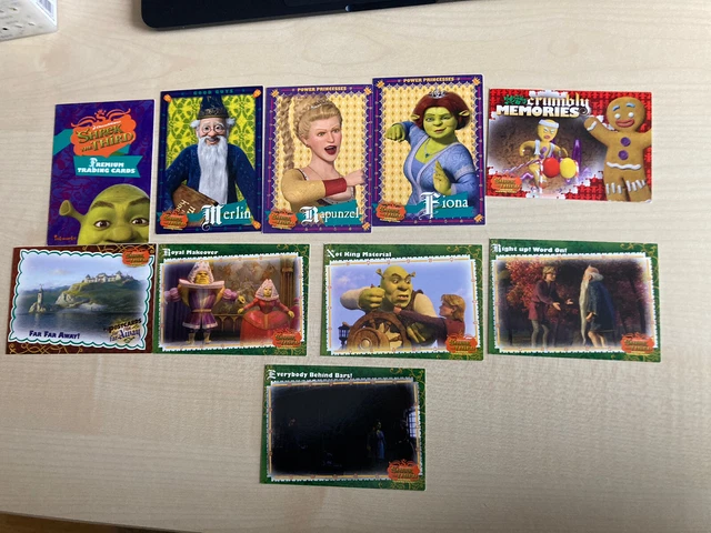 SHREK THE THIRD Premium Trading Cards, 2007, 10 cards. £2.00 - PicClick UK