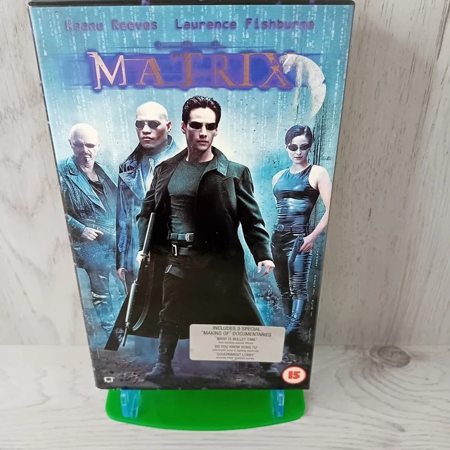 THE MATRIX CARDBOARD Box Edition Vhs Tape - Rare Retro Movie Series £12 ...