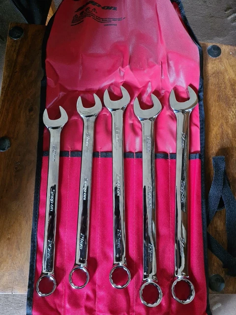 SNAP ON COMBINATION spanner set (new) 20mm to 24mm read add. £220.00 ...