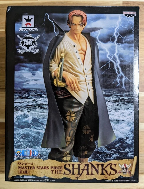 FIGURINE ONE PIECE Shanks Master Stars Piece Special MSP Banpresto ...
