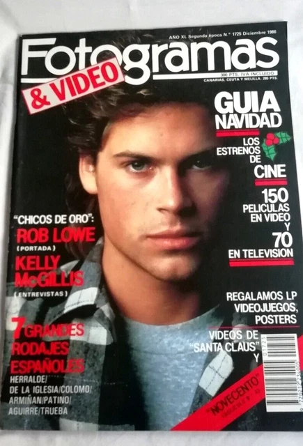 PHOTOGRAMS & VIDEO No. 1725 Rob Lowe Kelly Mcgillis Trueba Colomo De La ...