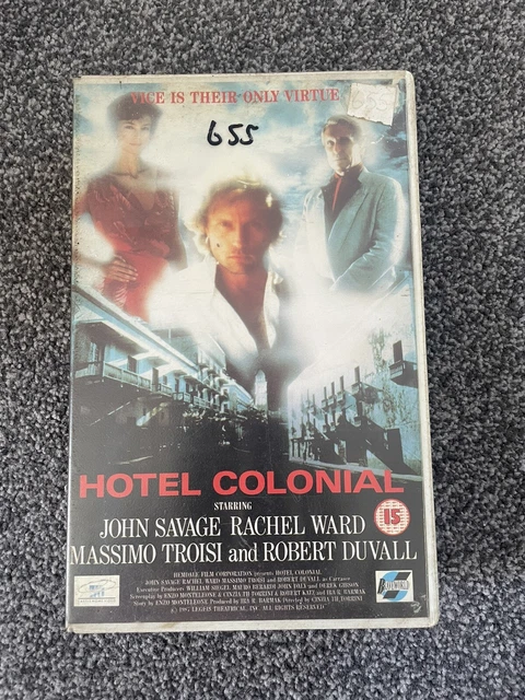 HOTEL COLONIAL VHS Big Box Ex Rental £14.99 - PicClick UK