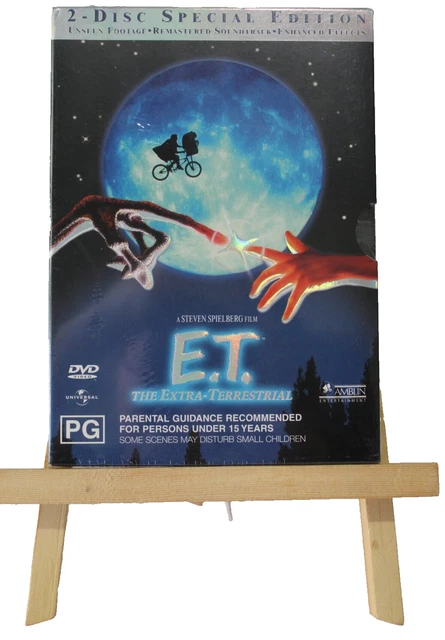 NEW E.T. EXTRA-TERRESTRIAL DVD 2 Disc Science Fiction Reg 2 & 4 ...
